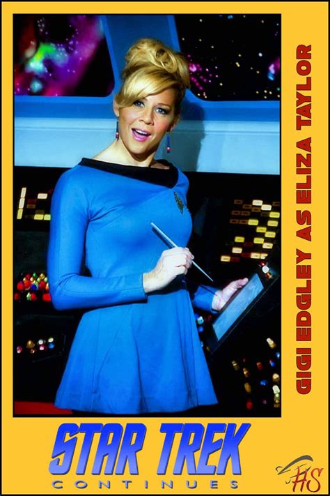 Gigi Edgley Gigi Edgley Star Trek Continues Star Trek Characters