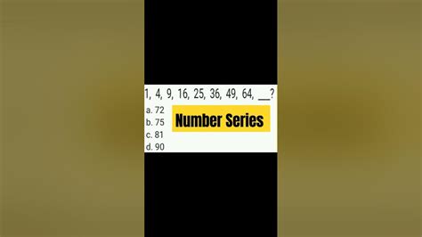 Number Series Reasoning Questions Numberseriesreasoningtricks Numbersequence Reasoningtricks