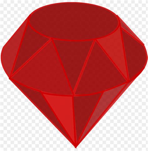 Ruby No Shadow Square Area Ruby Clip Art PNG Transparent With Clear Background ID TOPpng