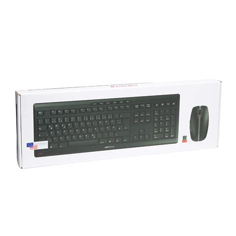 Cherry Stream Desktop Jd 8500eu 2 Wireless Quiet Keyboard Mouse Combo Micro Center