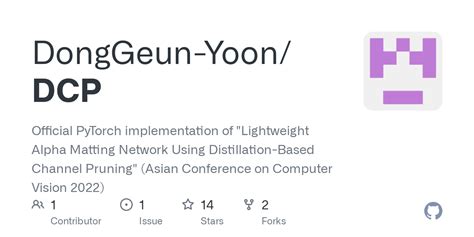 Github Donggeun Yoondcp Official Pytorch Implementation Of