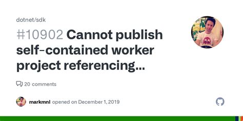 Cannot Publish Self Contained Worker Project Referencing Another