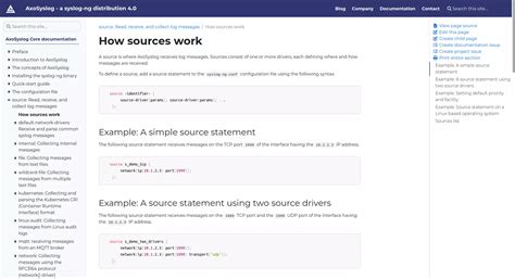 Syslog Ng Documentation And Similarities With Axosyslog Core Axoflow