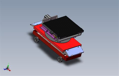 可旋转的led显示装置 Solidworks 2016 模型图纸免费下载 懒石网