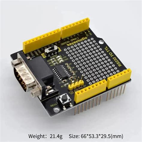 Shield Konwersji Keyestudio Rs232 Na Ttl Kompatybilny Z Arduino Uno R3 Openelab Technology Ltd