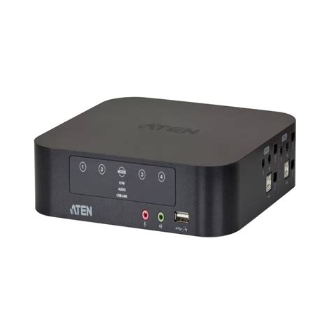 4 Port Usb Mini Displayport Audio Dual Display Kvmp™ Switch Cables Included