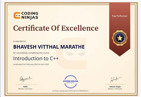 Bhavesh Marathe On Linkedin Codingninja Code360 Dsa Codingninja