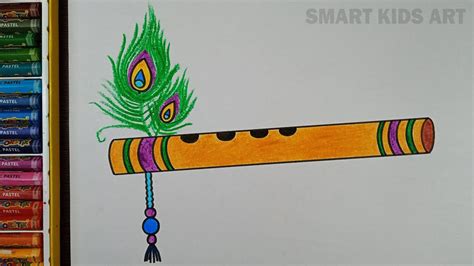 Flute Drawing Of Krishna At Crystal Twyman Blog