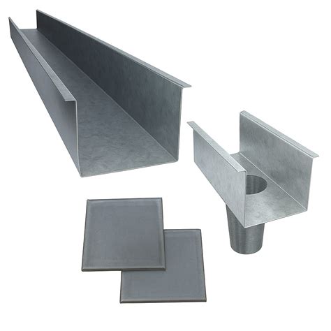 Calha Quadrada Sob Medida Corte 50 Cocho Ou Calha Em U Galvanizada P