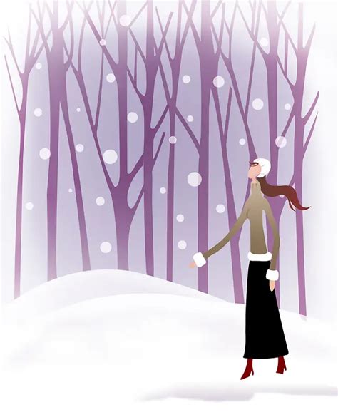 卡通人物雪地背景png图片素材下载图片编号10325162 Png素材网