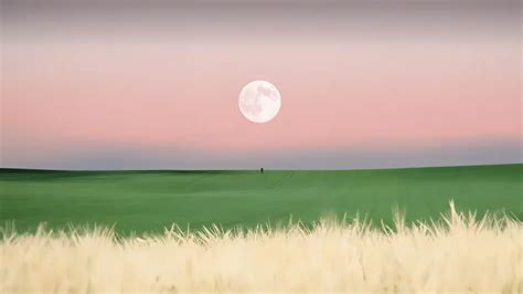 4k单人月色壁纸｜唯美月夜背景图片 意境满满「哲风壁纸」