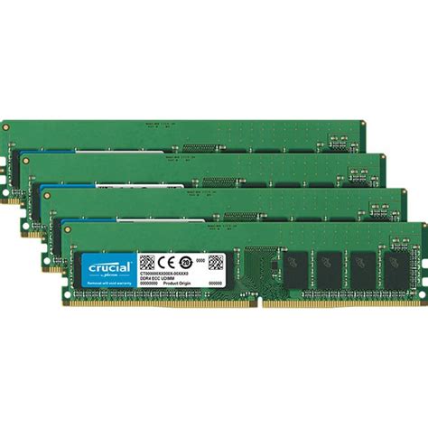 Crucial Ddr4 2400 Pc4 19200 64gb 4x16gb Cl17 Ecc Pccomponentes Pt