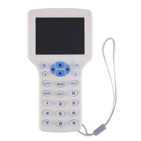 Portable Handheld 125khz Em4100 Rfid Ic Hid Card W Vicedeal