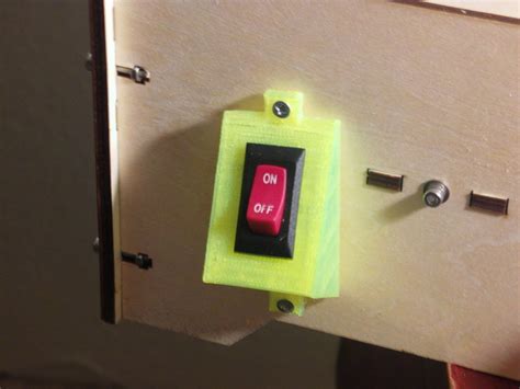 3d Printed Switch Plate By Phelps3d Pinshape
