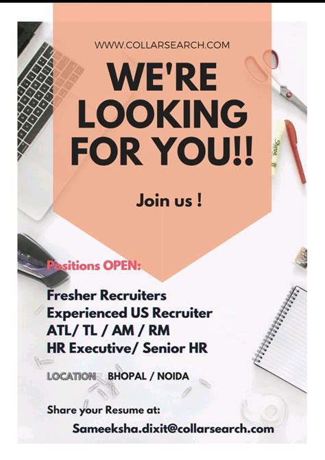 Sameeksha Dixit On Linkedin Opportunity Collarsearch Teamlead Teamleader Usrecruiters