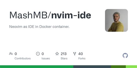 Github Mashmbnvim Ide Neovim As Ide In Docker Container