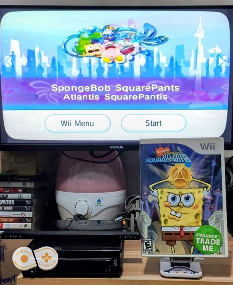 Spongebobs Atlantis Squarepantis [wii Game] [ntsc English Language] [cib Complete In Box