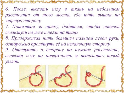 Вышивка швом «Французский узелок презентация онлайн