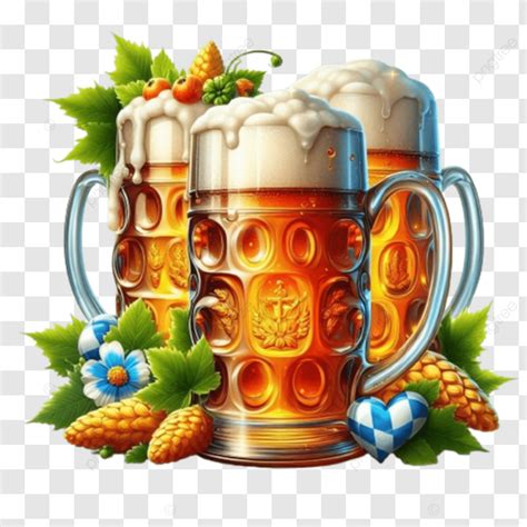 Beer Glass Isolated On White Background Beer Glass Isolated Beer