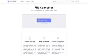 FreeConvert Easily Convert Files From One Format To Another Online AlternativeTo