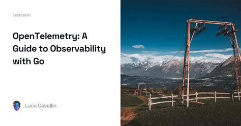 Opentelemetry A Guide To Observability With Go Blog Luca Cavallin
