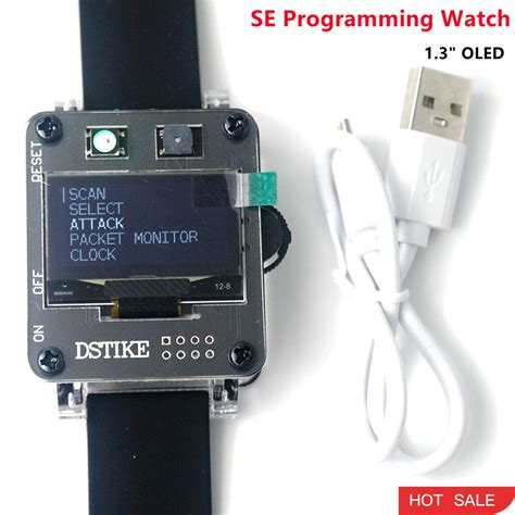 dstike dandb watch v4 deauther bad usb esp8266 atmega32u4 40 off