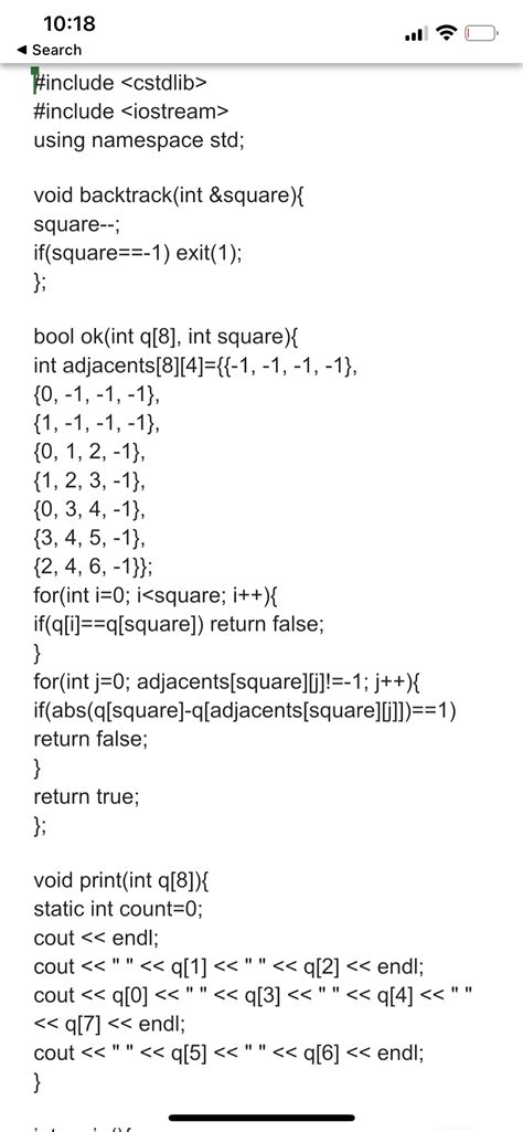 Solved 1018 4 Search Include Include Using Namespace