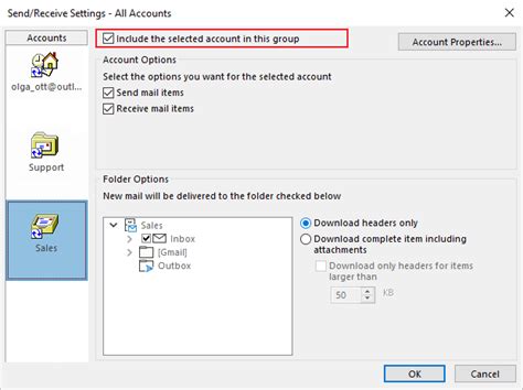 How To Set Outlook To Download Only E Mail Headers Microsoft Outlook