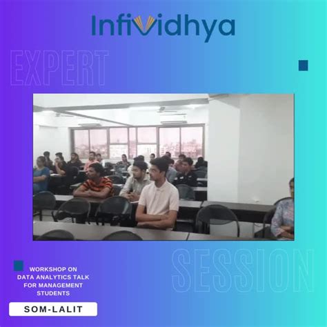 [video] infividhya on linkedin dataanalytics workshopsuccess