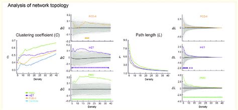Analysis Of Network Topology Clustering Coefficient C And Path