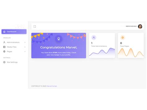 a laravel based awesome admin panel upwork