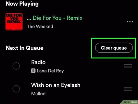 How To Clear Queue On Spotify For Mobile Desktop Web