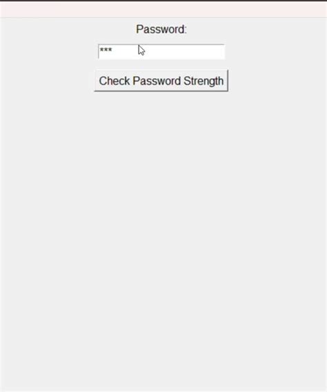 Created A Simple Password Checker Using Python And Tkinter Mohamad Iliyas Posted On The Topic