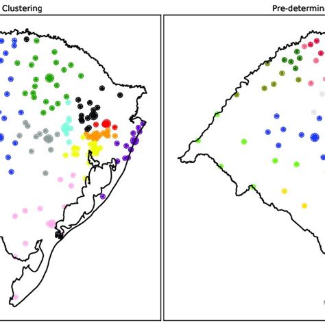 Clustering Obtained By Spectral Clustering With Respect To Measure A 0