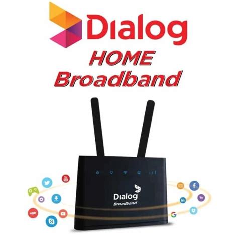 Dialog Homebroadband 4g Router Prepaid Connection Darazlk