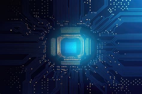 Premium Ai Image Quantum Computer Technologies Concept Futuristic Ai