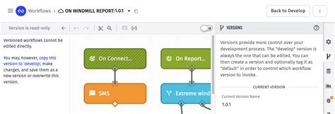 Versioning Workflows Losant Documentation