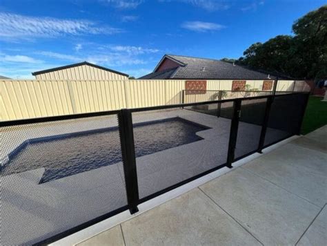 Mesh Pool Fencing Perth Perf Pool Fencing Perth Eline Fencing