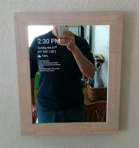 Fully UI Configurable Smart Mirror Android App Intended For A Tablet Behind A Two Way Mirror