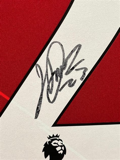 Liverpool Fc Home Shirt Signed By Luis Diaz Professionally Framed