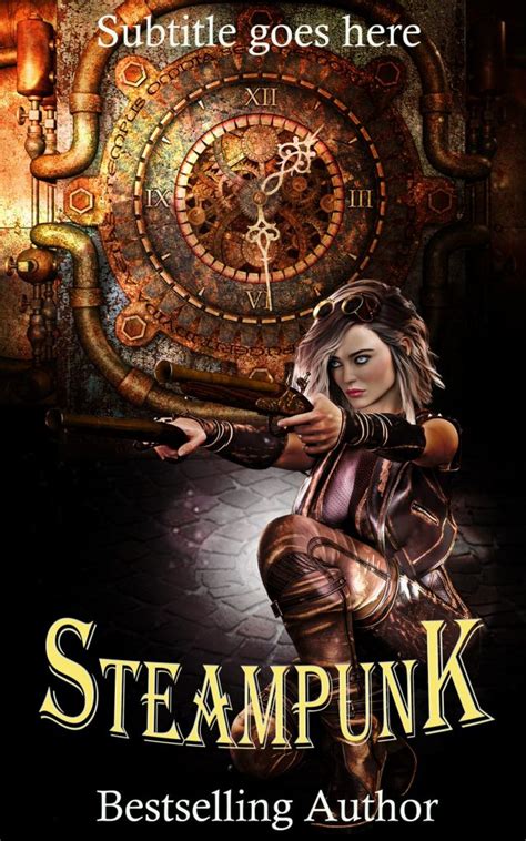 Steampunk The Book Cover Designer
