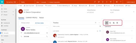Reference Panels In Dynamics 365