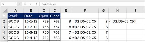 Functional Error In Excel Array Formula Stack Overflow