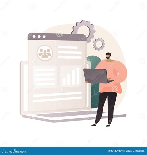 Customer Relationship Management Abstract Concept Vector Illustration