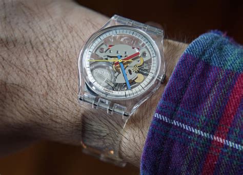 Wts Swatch Clearly Gent Biosourced “jellyfish” Reissue Lnib R