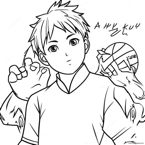 Haikyuu Coloring Page 20552 16230