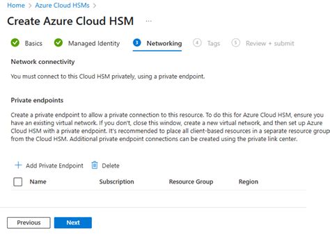 Deploy Azure Cloud Hsm By Using The Azure Portal Microsoft Learn