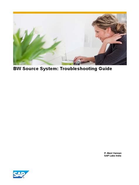 Bw Source System Troubleshooting Guide P Mani Vannan Sap Labs India