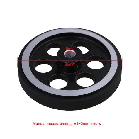 X Mm Industrial Aluminum Rubber Measuring Rotary Encoder Meter Wheel X M EBay