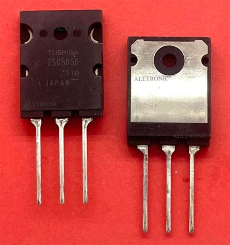 Color Tv Horizontal Output Deflection Transistor 2sc5858 To3pl Toshiba